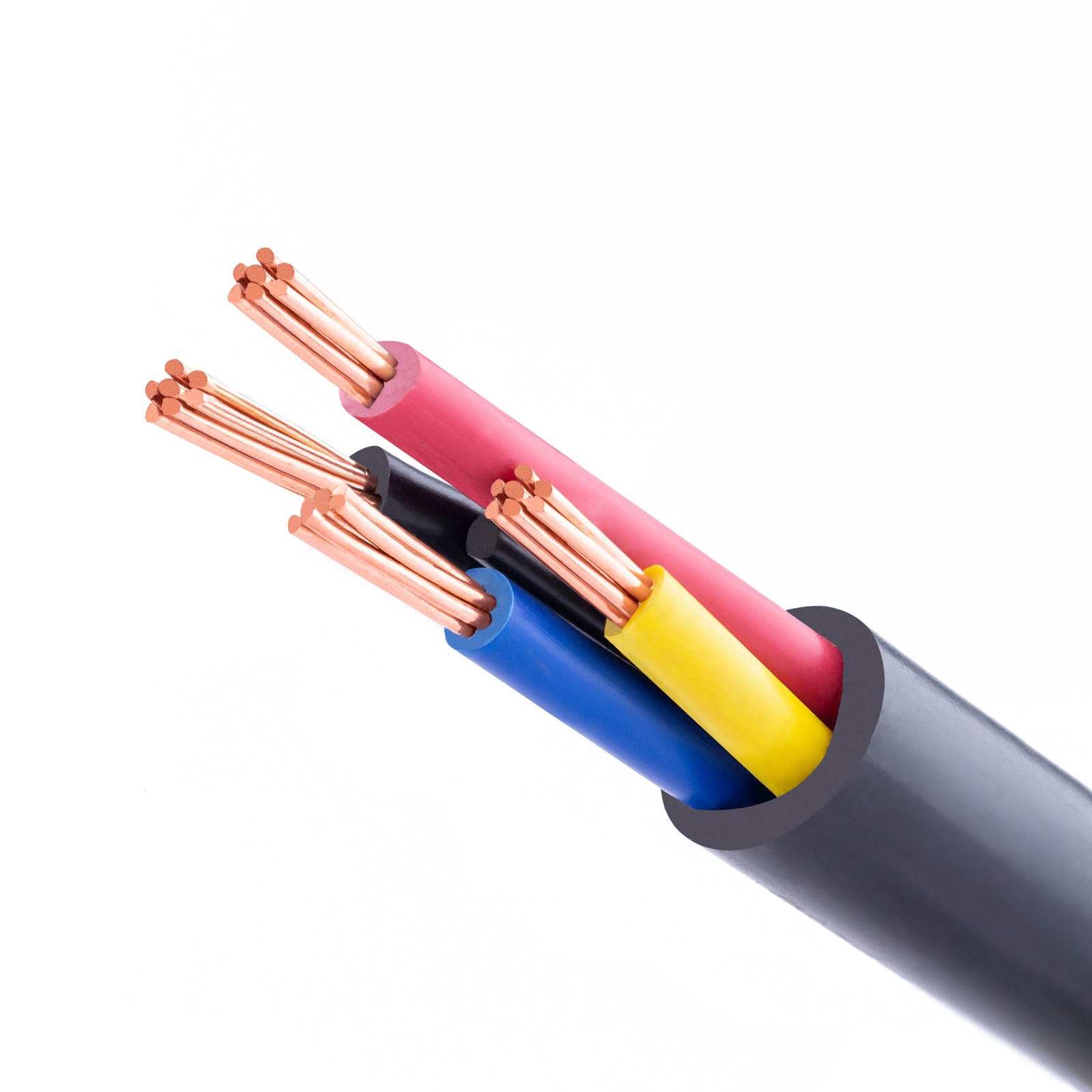 6mm 4 Core Copper Cable